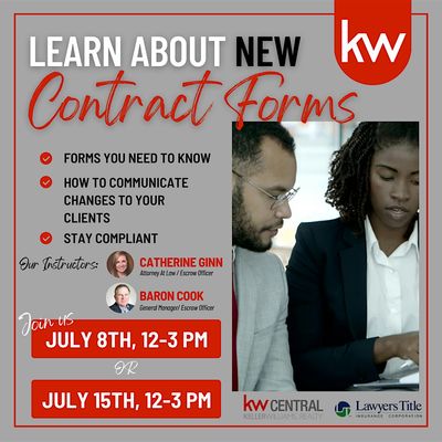 Form-ulating Success: Adapting to New Real Estate Forms July 15th, 501 ...