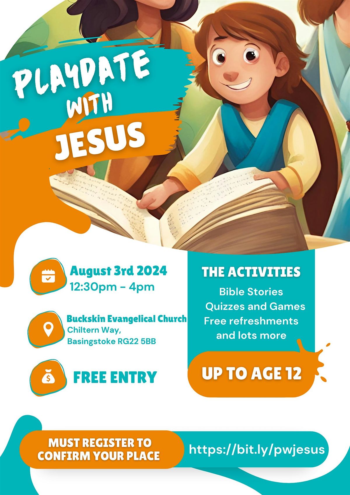 Playdate with Jesus, Christ Church, Chineham, 3 August 2024 | AllEvents.in