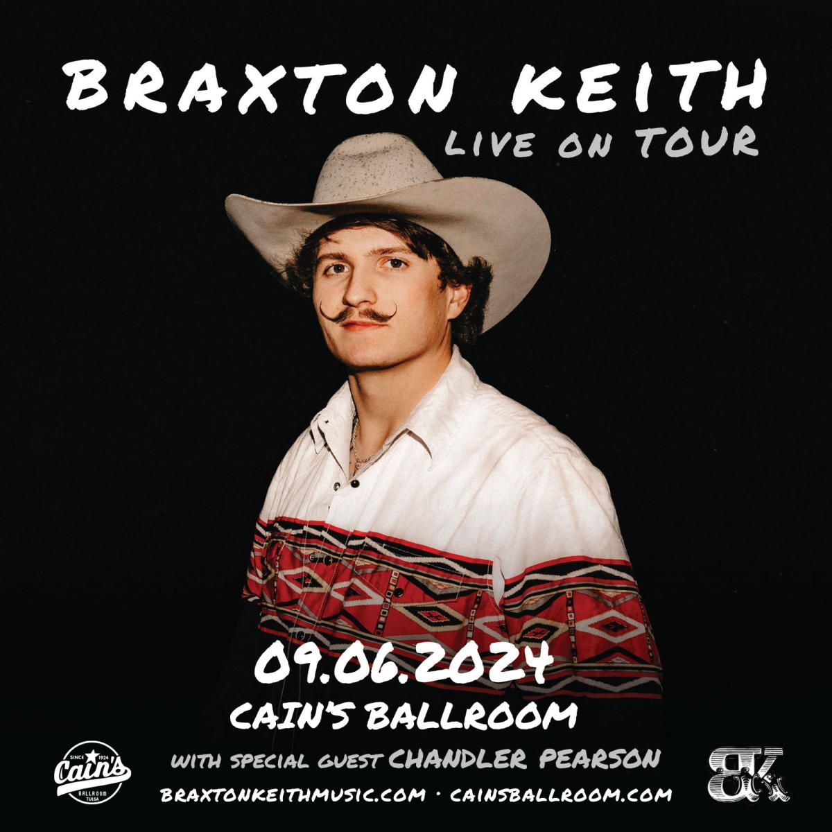 Braxton Keith, The Dirty Bourbon Dance Hall & Saloon, Albuquerque, 3 ...