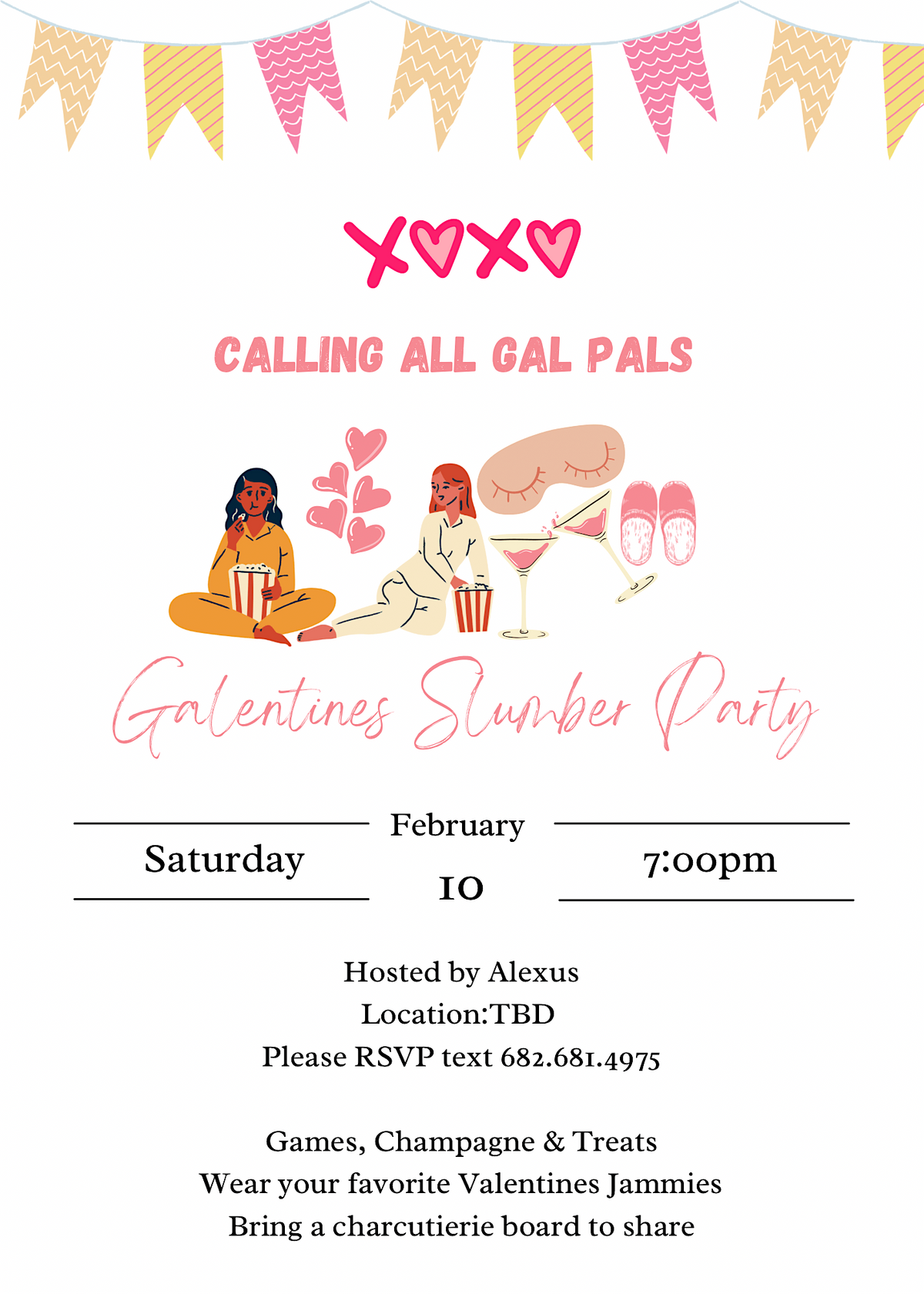 2024 Galentines Slumber Party, 10 February to 11 February | AllEvents