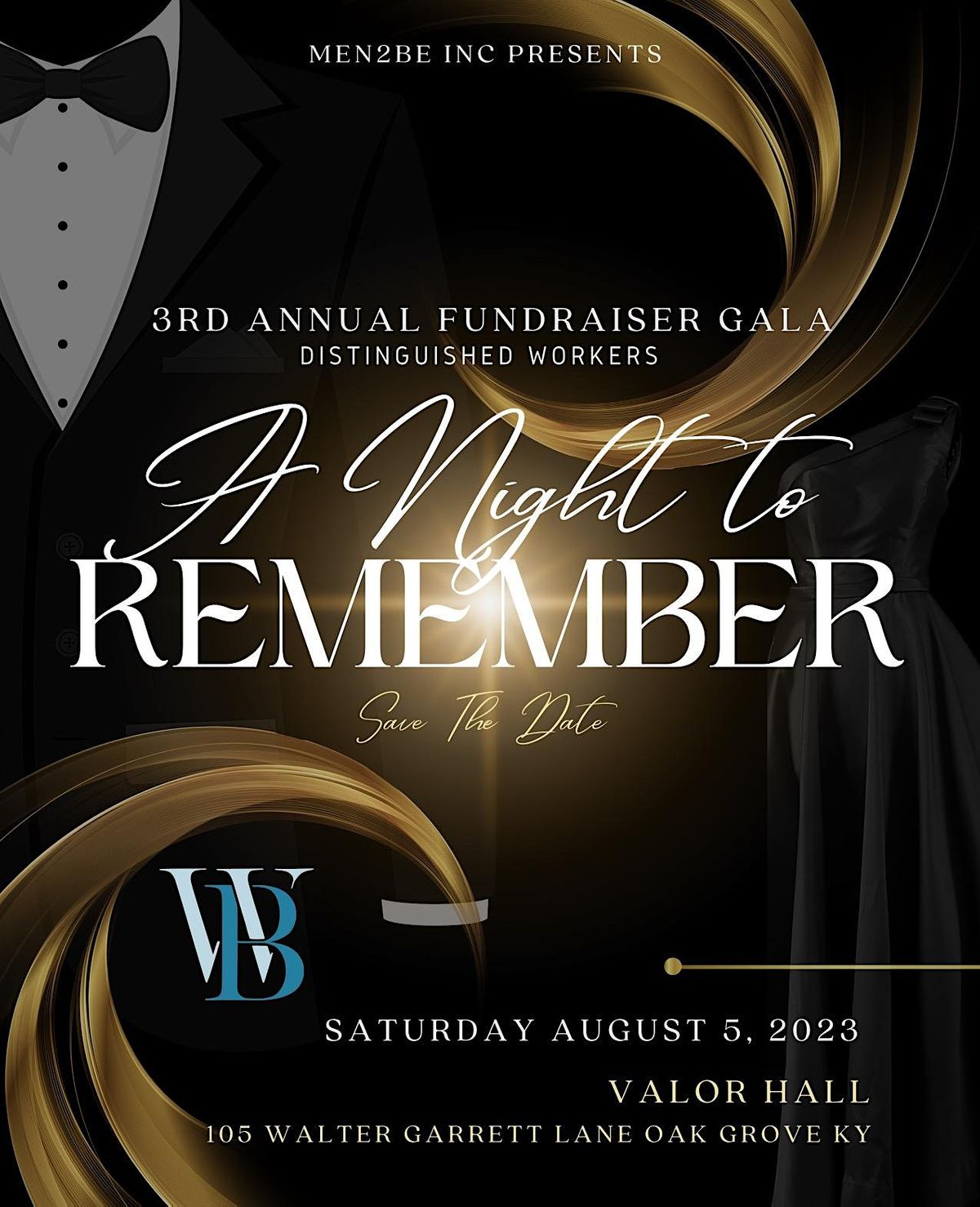 Men 2 Be Presents 3rd Annual Fundraiser Gala "A Night To Remember ...