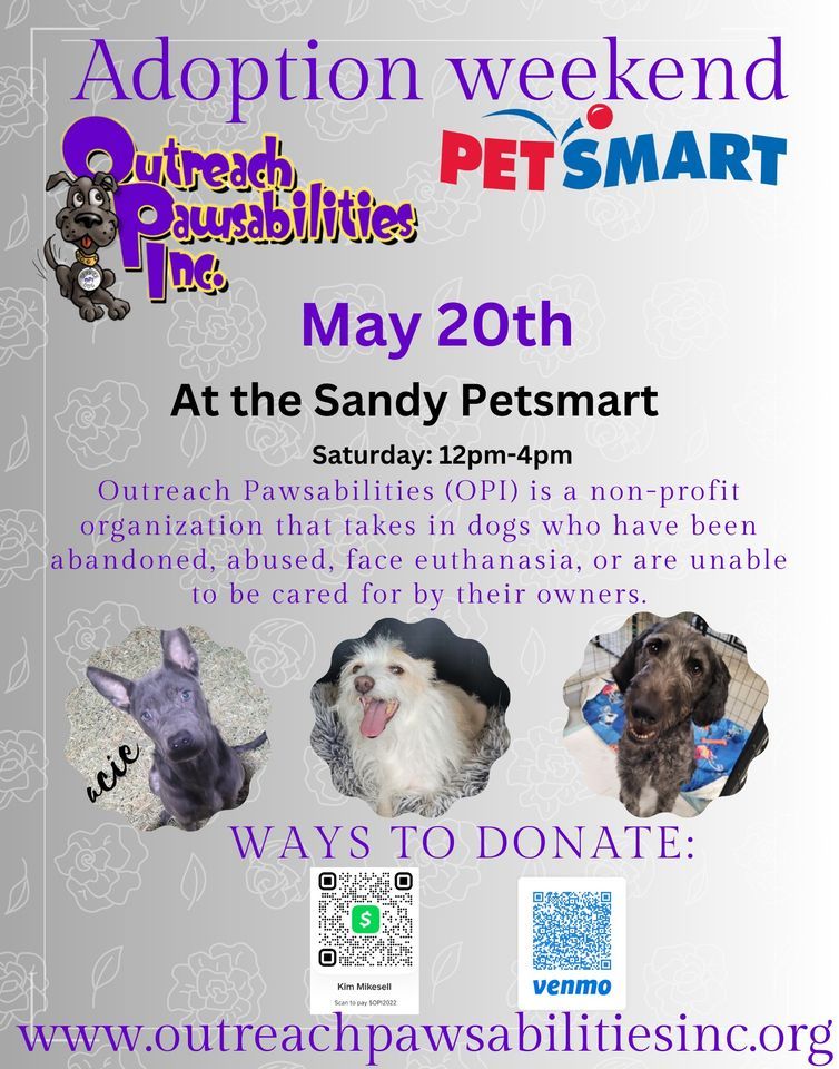 May Adoption event!, PetSmart (Sandy, UT), 20 May 2023 | AllEvents.in