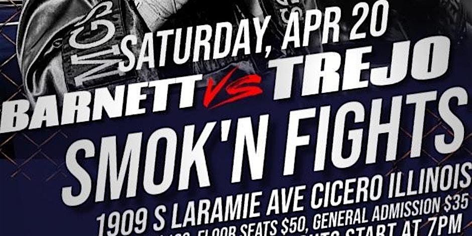 Smokn Fights Pro Boxing Event***Add On***, Cicero Stadium, 20 April ...