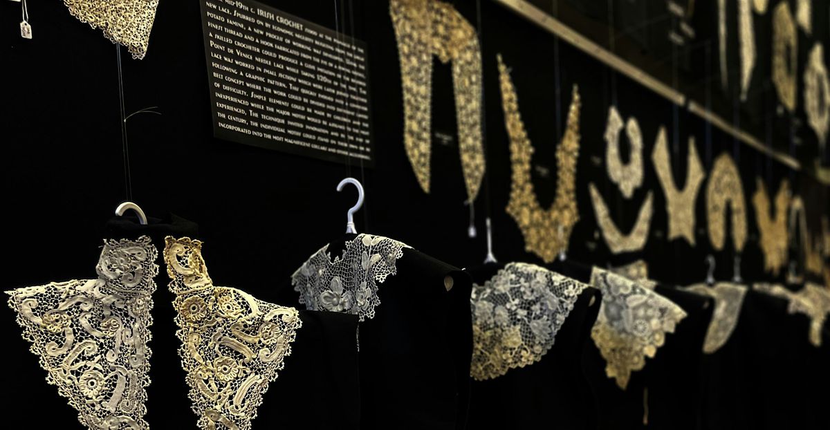 Transcending Fashion: The Lace Accessory exhibit opening, Lacis Museum ...