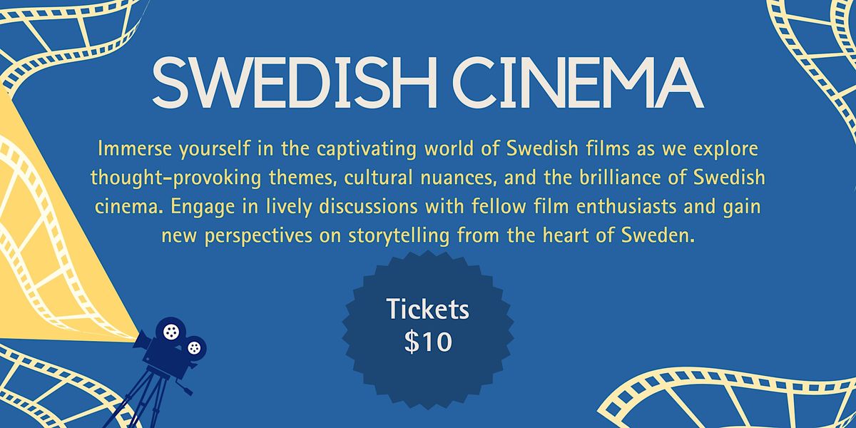 Swedish Cinema, Swedish Club, Seattle, 22 February 2024 | AllEvents