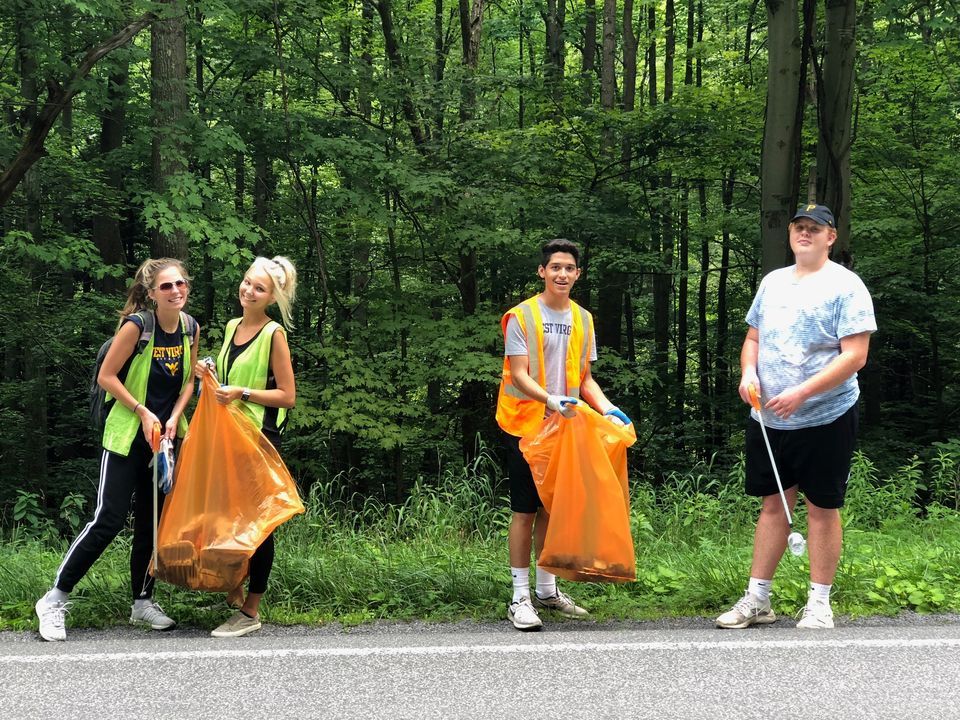 FOC Spring Adopt-A-Highway litter cleanup, 139 Beech Run Rd, Albright ...