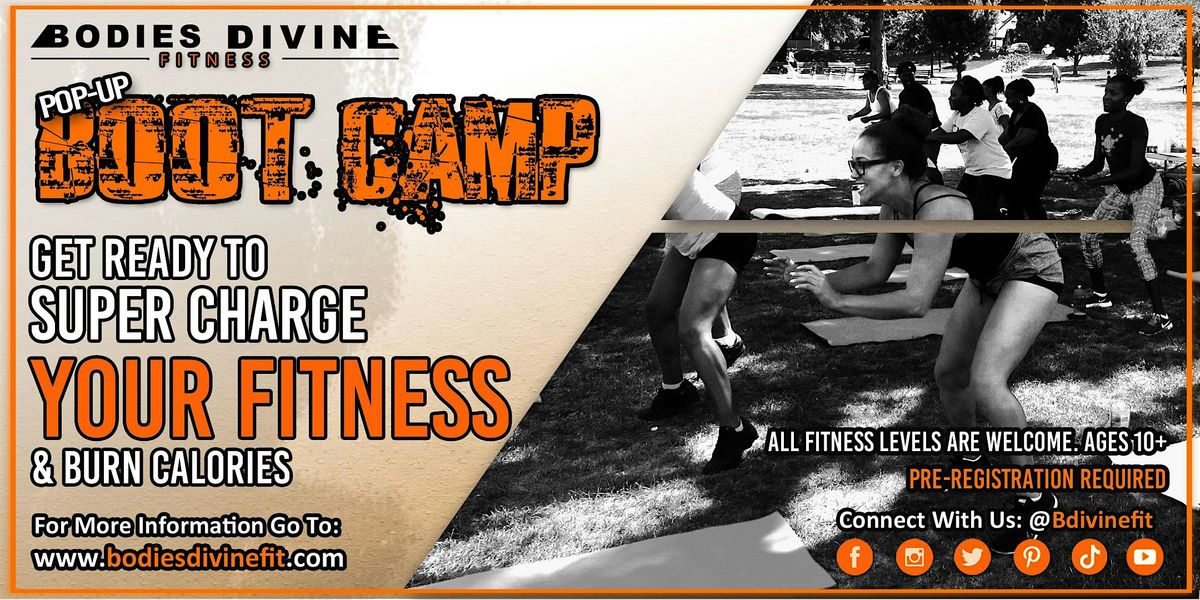 Pop-Up Fitness BOOT CAMP, April 6 2024 | Online Event | AllEvents