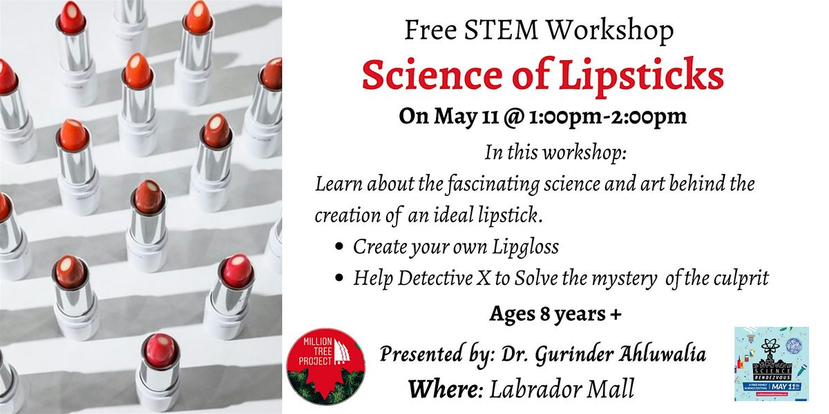 Science of Lipsticks, Labrador Mall, Labrador City, 11 May 2024 ...