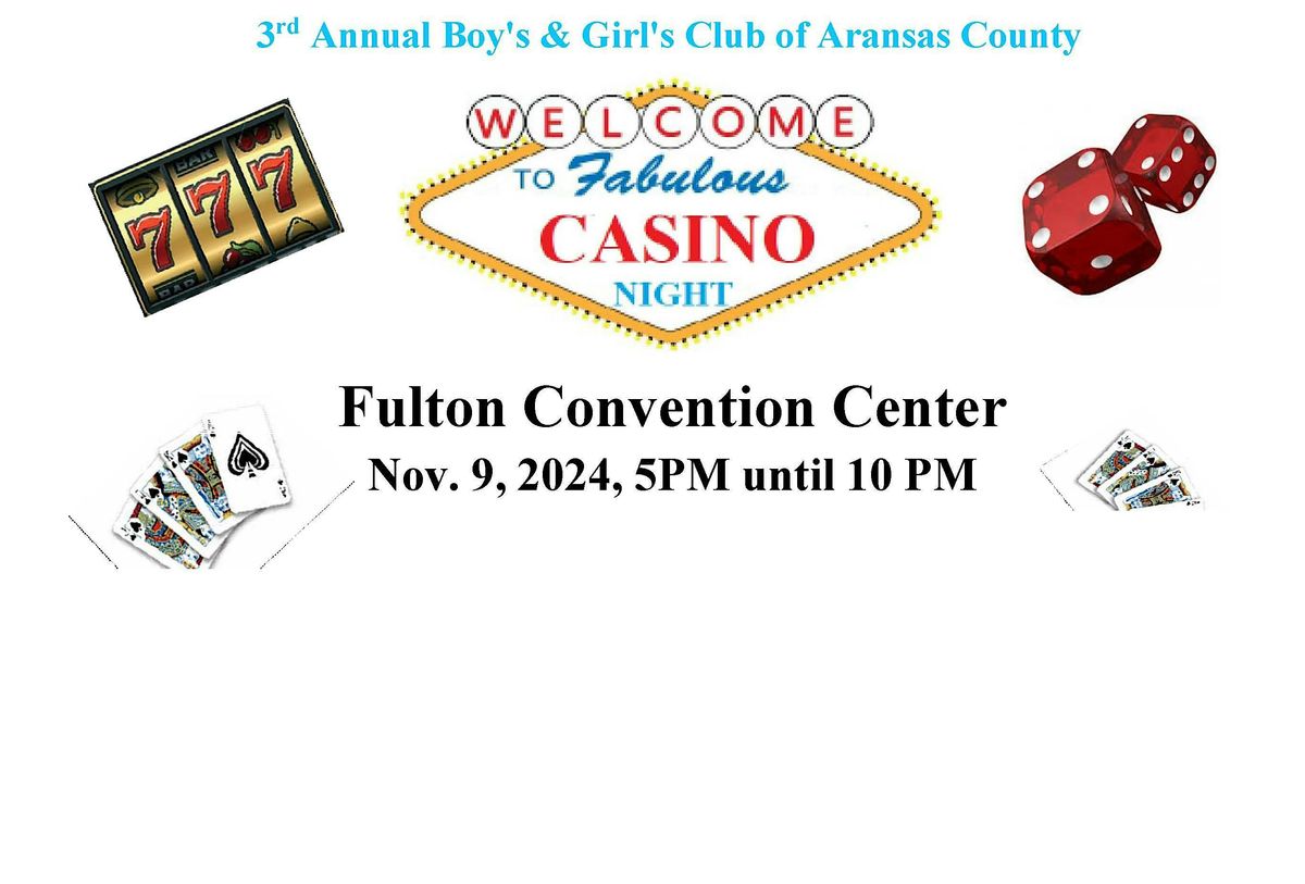 Copy of 2024 Texas Tie-Casino Night, Fulton Convention Center - Paws ...