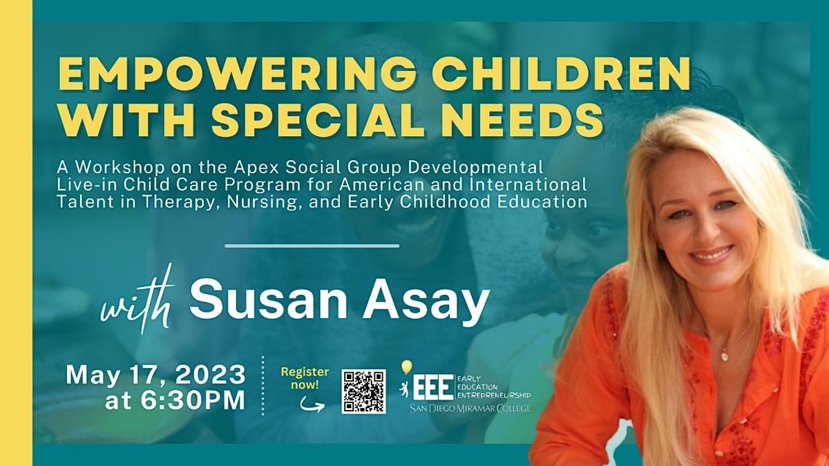 Empowering Children with Special Needs, May 17 2023 | Online Event | AllEvents.in