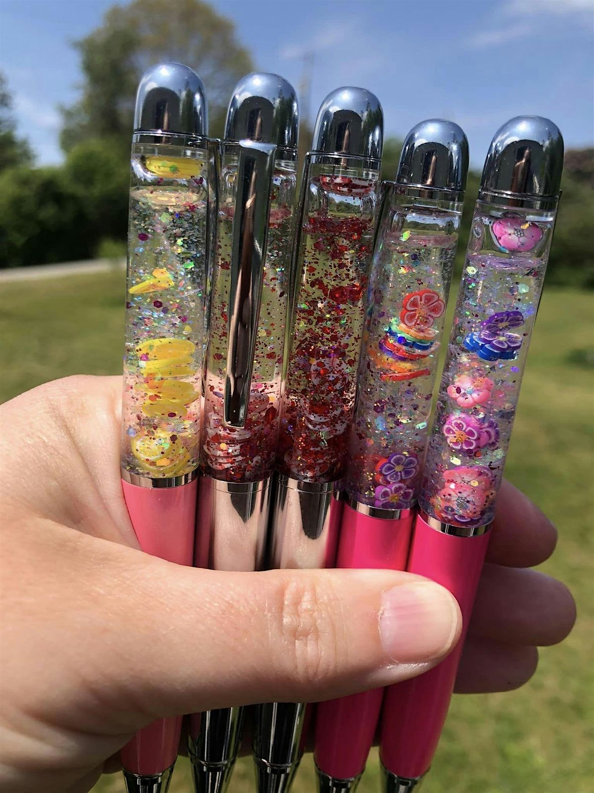 Make & Take Glitter Float Pens, Craftwork Studios, 134 Gazebo Park ...