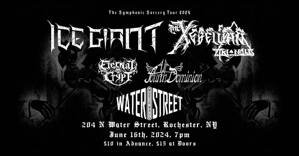 Ice Giant and The Xebellian Triangle, The Club at Water Street ...