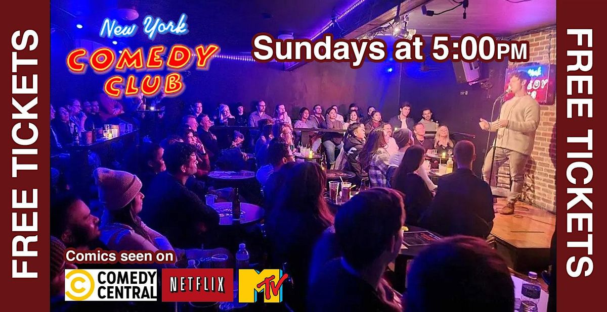 Free Comedy Show Tickets! Standup Comedy at New York Comedy Club, New ...