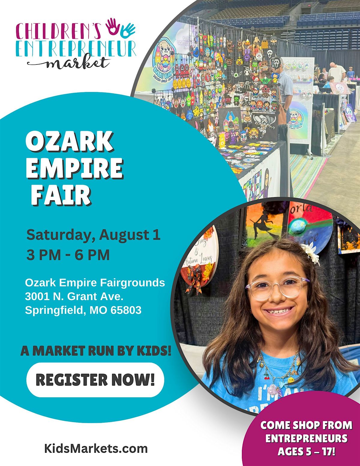 Kids Market @ Ozark Empire Fair, Ozark Empire Fairgrounds, Springfield ...