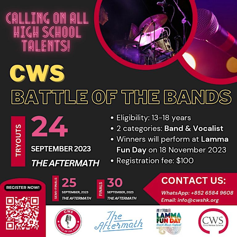 CWS Battle Of The Bands Final, The Aftermath, Hong Kong, 30 September ...
