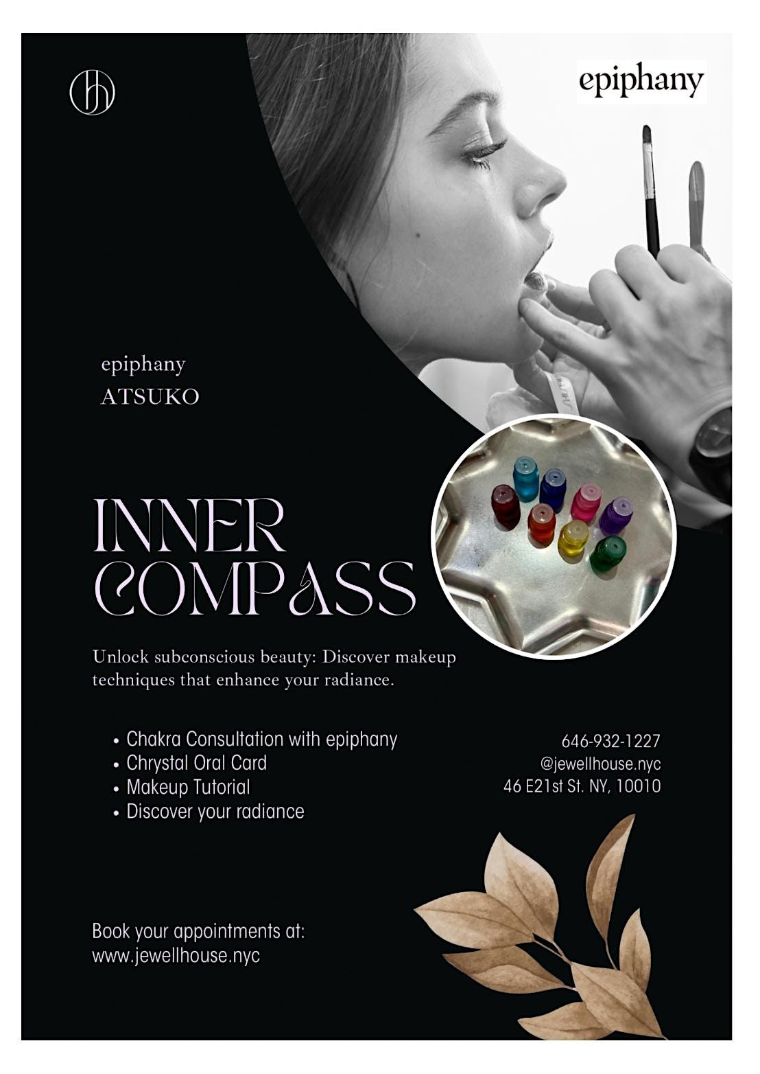 INNER COMPASS WITH ATSUKO / IN-PERSON, 46 E 21st St, New York, 23 ...