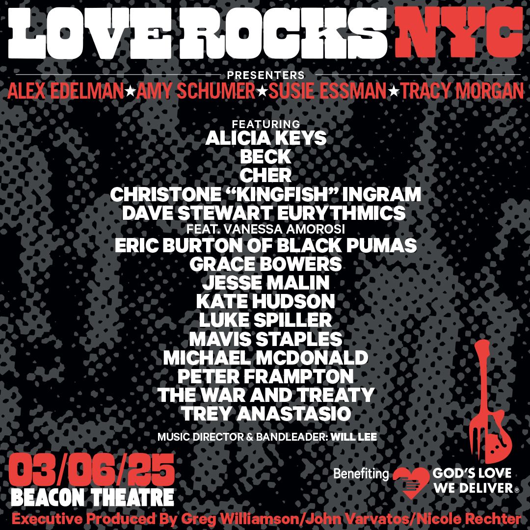 Love Rocks NYC! Alex Edelman Amy Schumer Susie Essman & Tracy Morgan ...