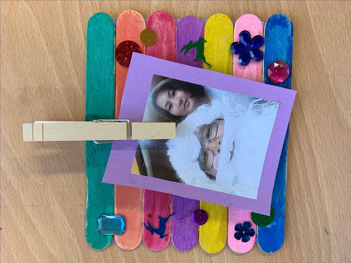 Pop stick frame, ages 5-12, Greenacre Library and Knowledge Centre, 18 ...