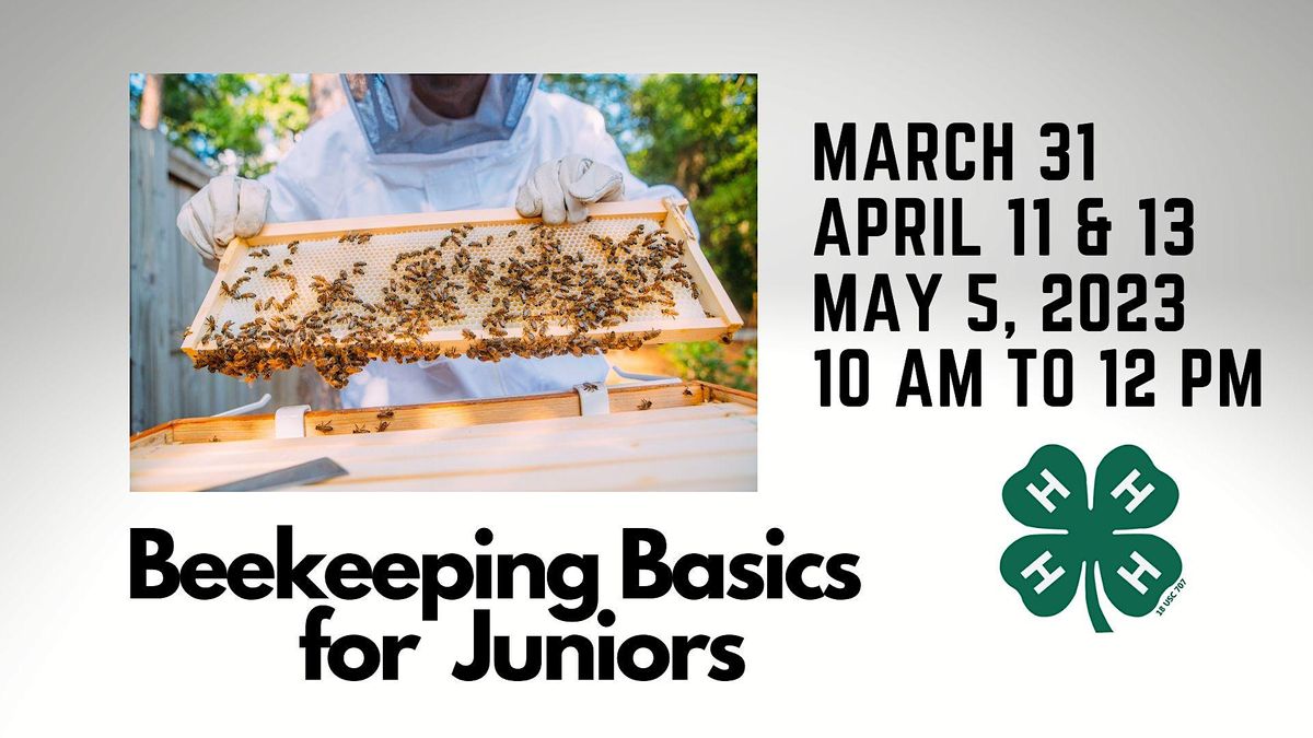 Beekeeping Basics for Juniors, N.C. Cooperative Extension, Currituck ...