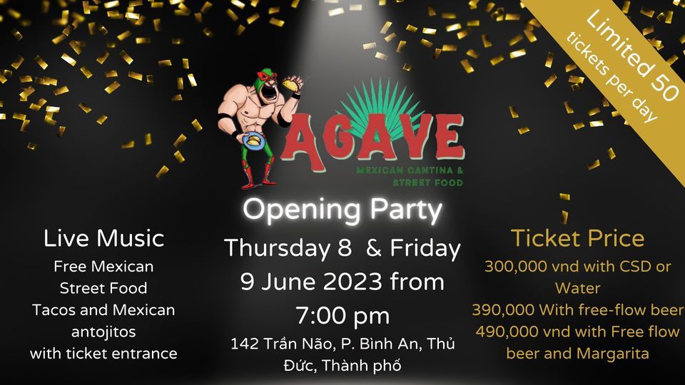 Agave Mexican Cantina and Street Food "Opening Party", Agave Cantina ...