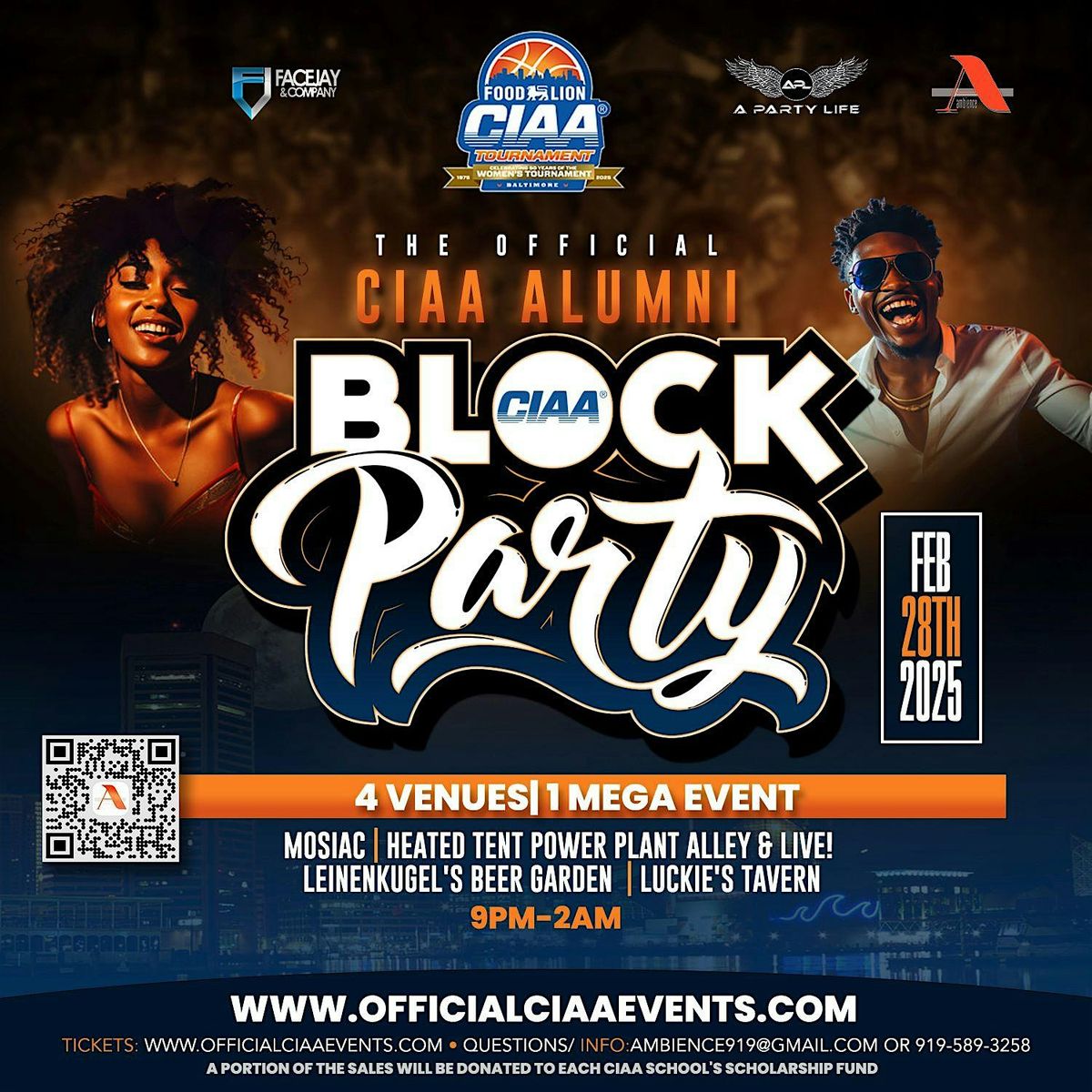 The Official CIAA Alumni Block Party, Power Plant Live, Baltimore, 28 ...