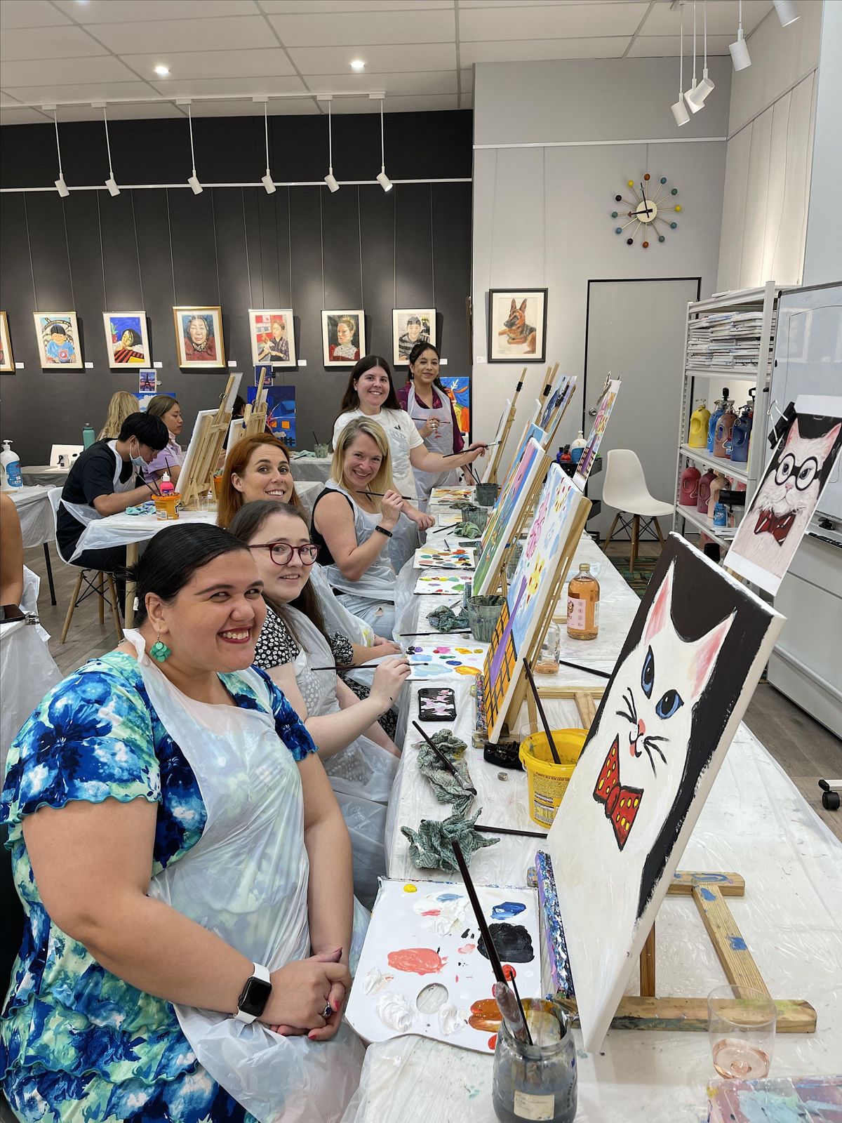Paint and Sip Event - Paint what you want, Welight Art Space, Chatswood, 7 December 2023 ...