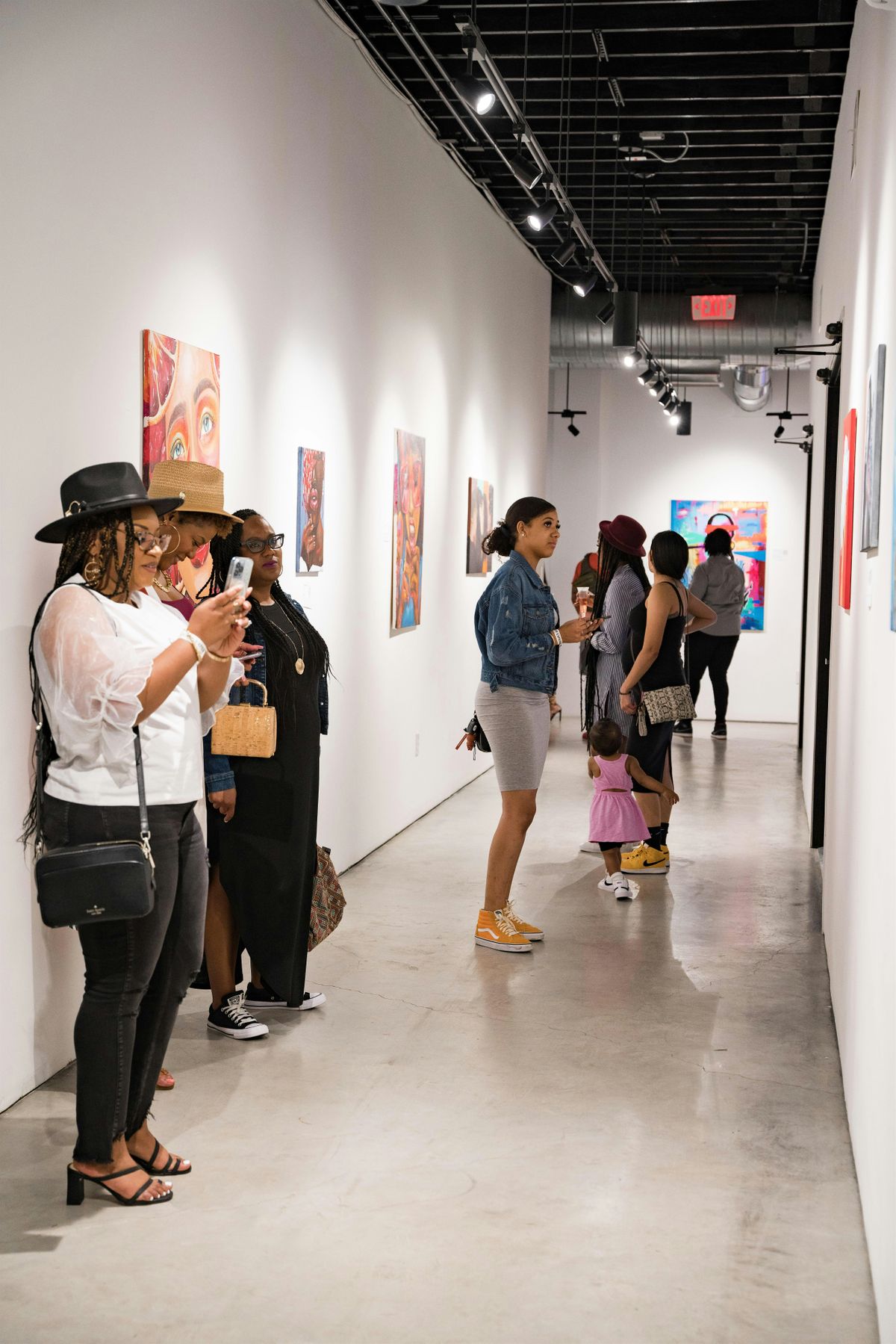 The Art of a Woman Art Show, Elevate Creative Studios, Houston, 16 ...