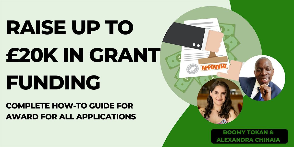Raise Up to £20,000 in Grant Funding - Award For All Complete How-To ...