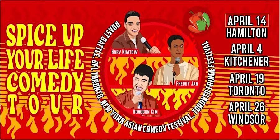 Spice Up Your Life Comedy Tour @ Backroom Comedy Club (Toronto ...