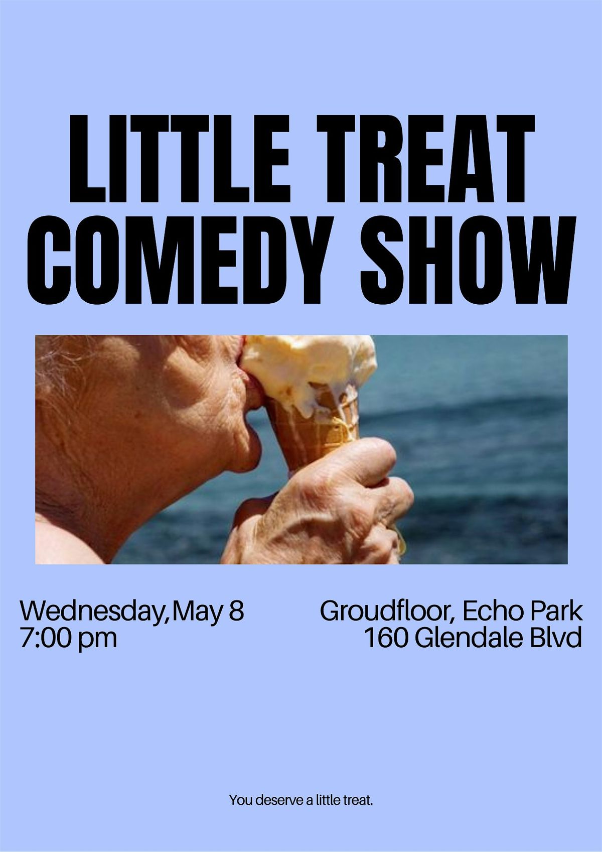 Little Treat Comedy Show, 160 Glendale Blvd, Los Angeles, 8 May 2024 ...