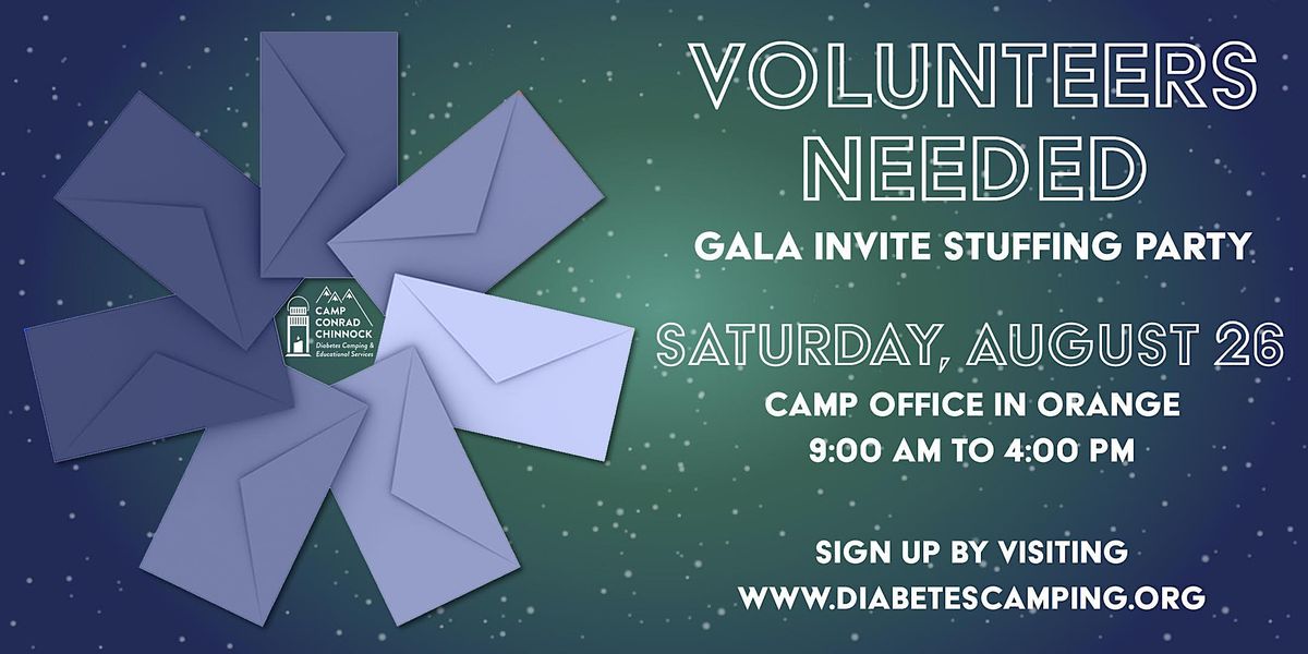Volunteer: Gala Invitation Stuffing Party, City Tower, Orange, 26 ...