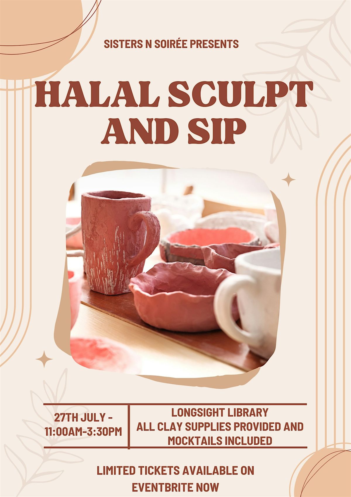 Ladies Halal Sculpt and Sip Party, Longsight Library and Learning ...