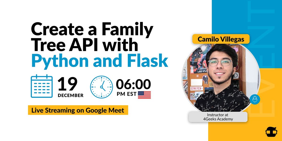 Create a Family Tree API with Python and Flask, December 19 2023 ...