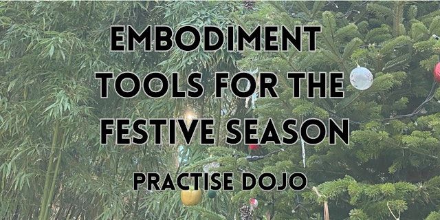 Embodiment Skills For The Festive Season - Practise Dojo, December 3 ...