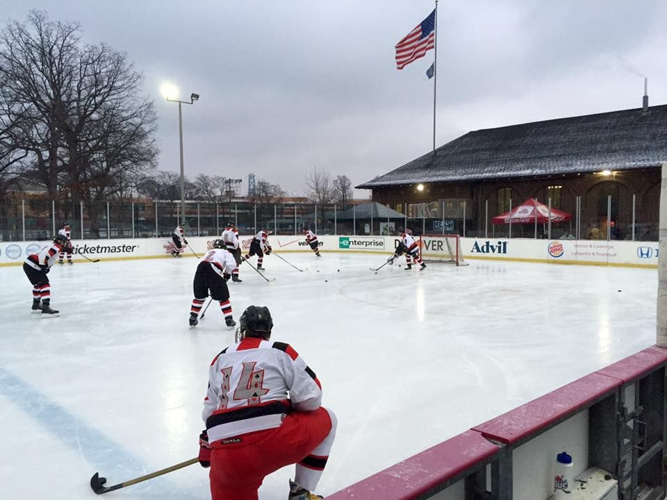 Aces Alumni vs Cancer, Eddie Edgar Arena, Livonia, 20 April 2024 ...