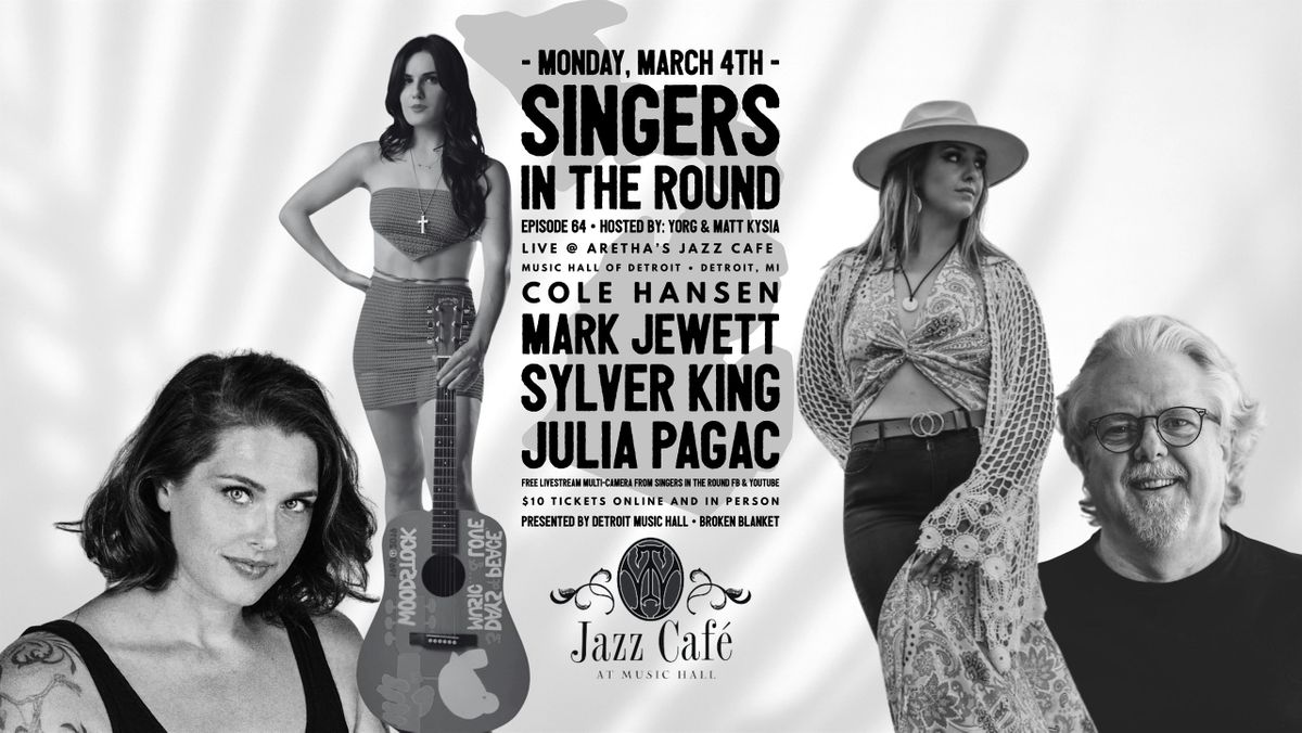 Singers In The Round 64-Arethas Jazz Cafe • Julia Pagac • Cole Hansen • M, Aretha's Jazz Cafe ...