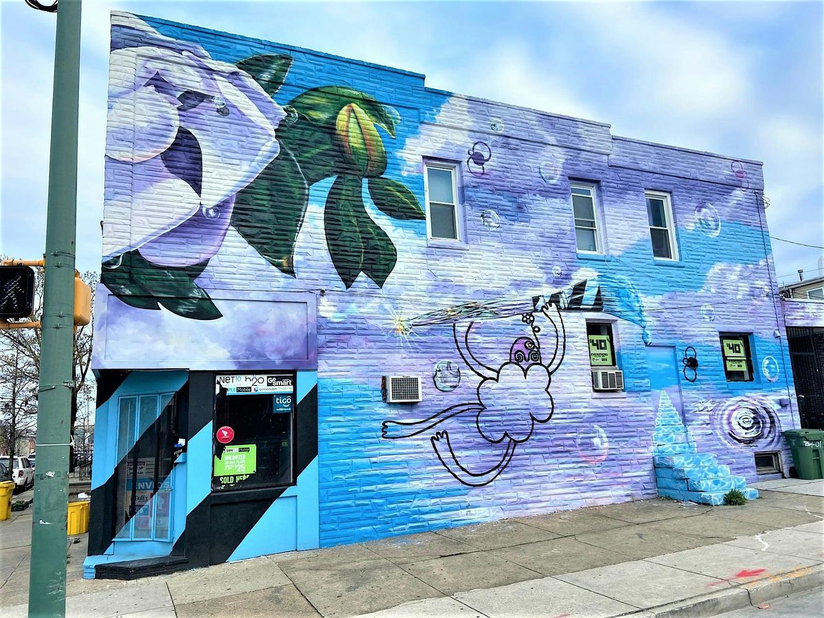 Highlandtown Mural Tour, High Grounds Cafe, Baltimore, 7 April 2024 ...