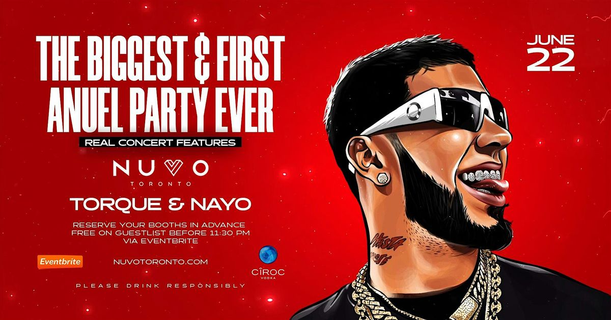 THE BIGGEST ANUEL AA PARTY during La Hora Loca Show, Nuvo Toronto, 22 ...