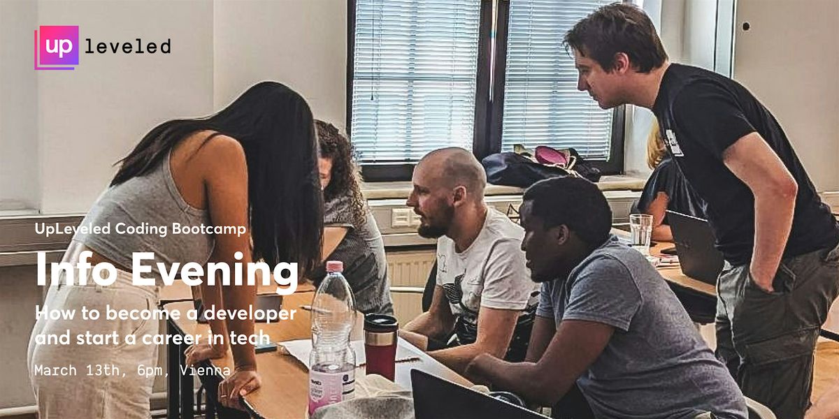 UpLeveled Coding Bootcamp Info Evening, UpLeveled Classroom , Vienna, Wien, March 13 2024 ...
