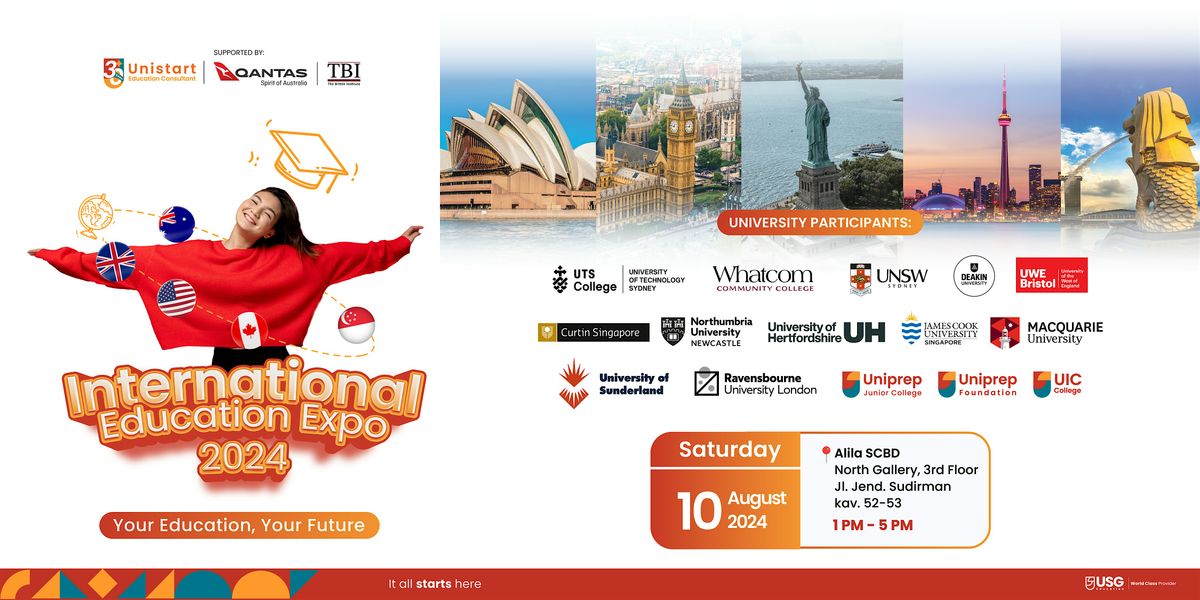 Unistart International Education Expo, Alila SCBD Jakarta, Kec. Kby ...