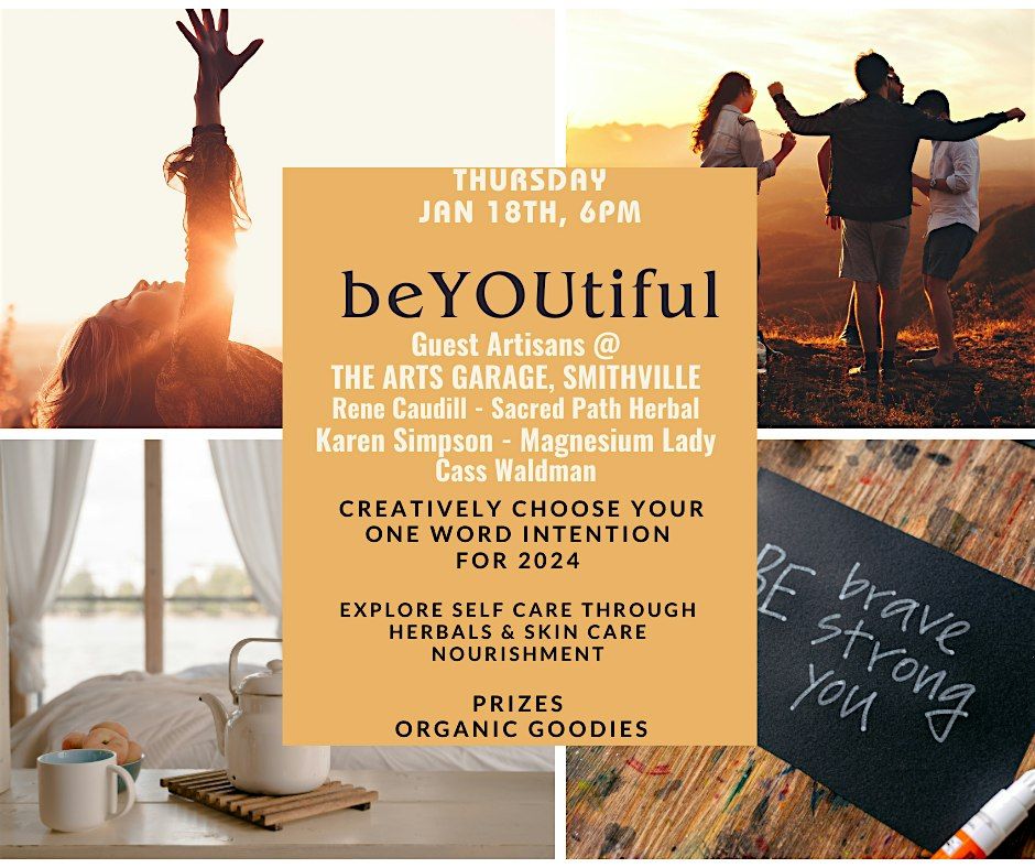 "beYOUtiful" - Creatively Choose your One Word Intention for 2024, The ...