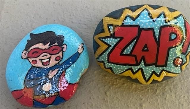 CBR Rocks - Super Hero Rock Hunt, Lyneham Wetlands, 7 April 2024 ...