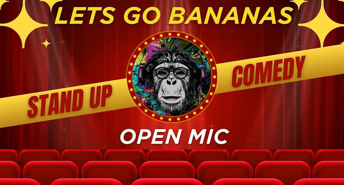 Let`s Go Bananas Open Mic Stand Up Comedy, Phil Studio, Singapore, 30 ...