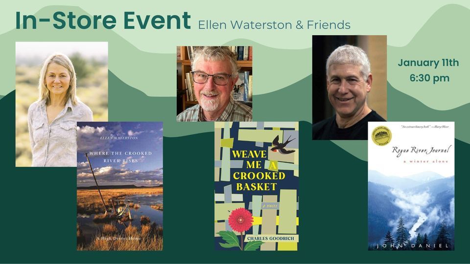 An Evening with Ellen Waterston & Friends, Roundabout Books, Bend, 11 ...