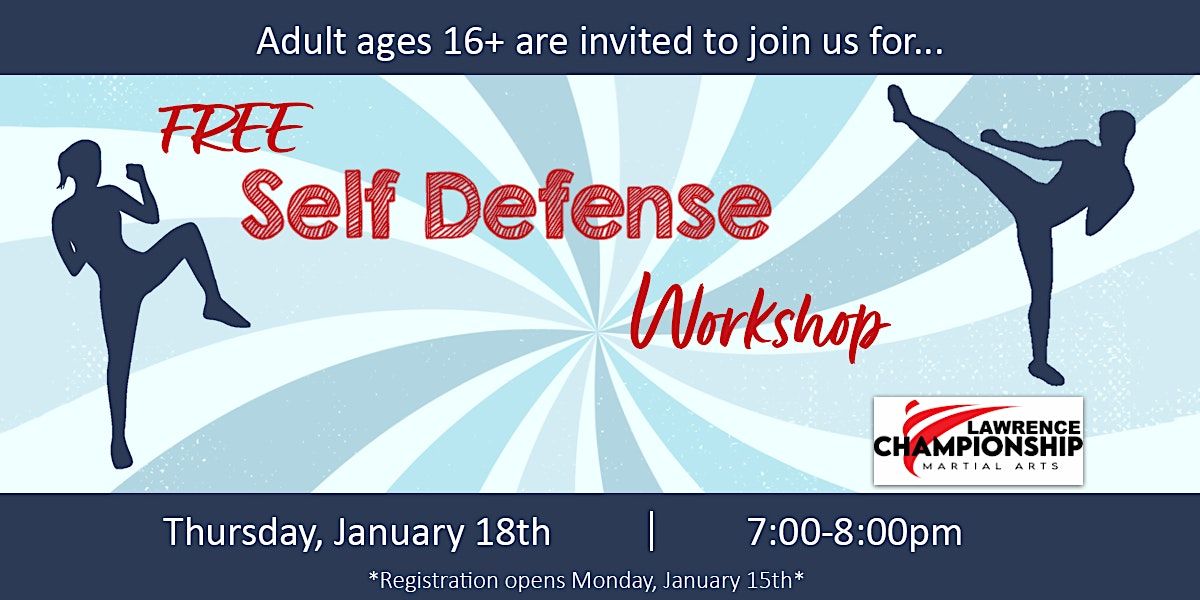 Self Defense Workshop, Lehi Public Library, 18 January 2024 | AllEvents.in