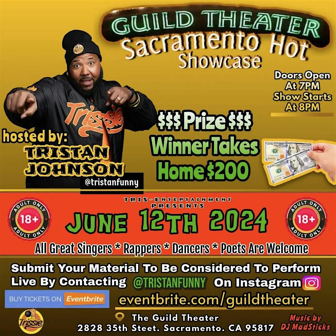 Showcase at The Guild Theater, The Guild Theater, Sacramento, 12 June ...