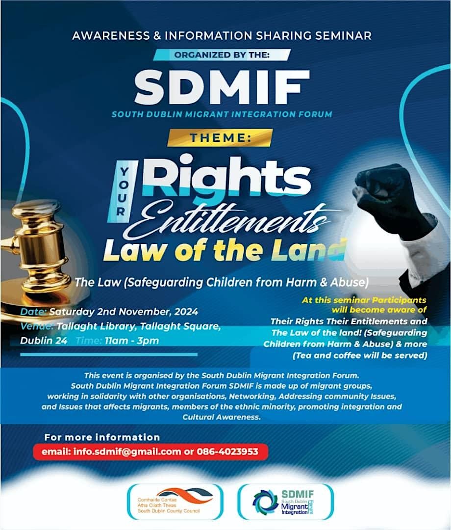 Know your Right, Your Entitlement and the Law of the Land-Safeguarding ...