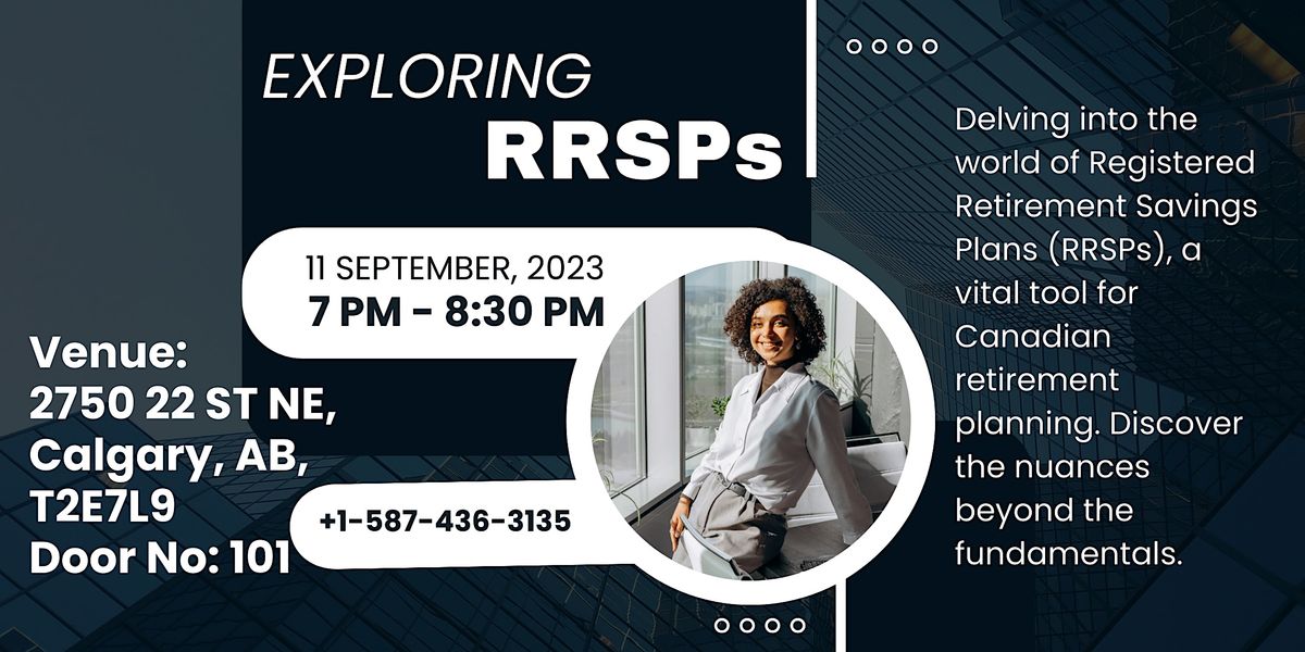 Exploring RRSPs: Unveiling Advanced Insights, 2750 22 St NE, Calgary ... Exploring RRSPs: Unveiling Advanced Insights, 2750 22 St NE, Calgary ...