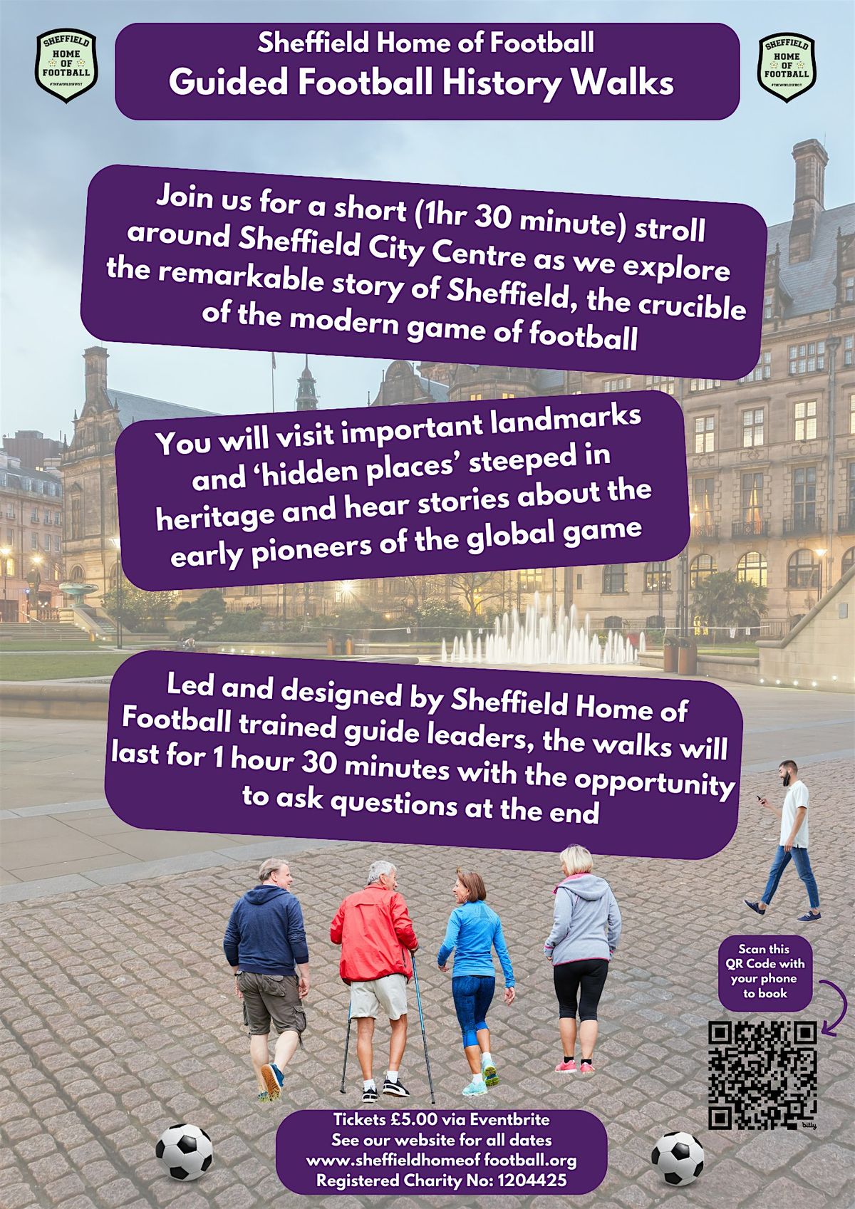 Guided Sheffield Football History Walks with Sheffield Home of Football ...