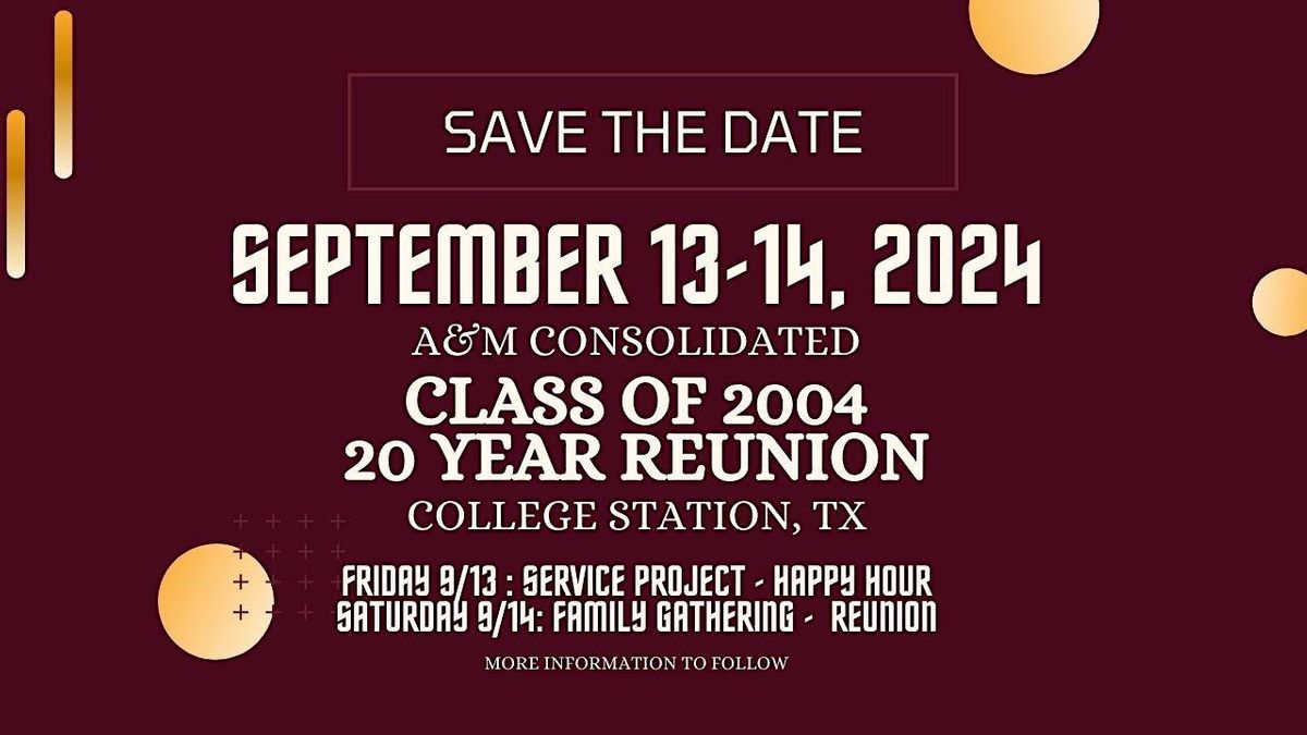 Consol 2004 Reunion - 20 Year, Traditions Club, Club Drive, Bryan, TX ...